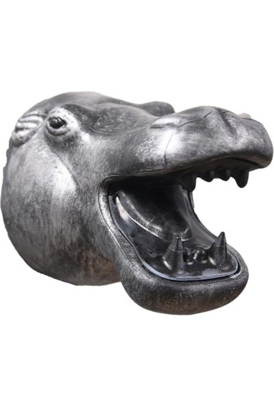 Strade Store Retro Şişe Açacağı Hippo Kafa Buzdolabı Manyetik Barlar Mutfak Aletleri Ev Demir Rengi (Yurt Dışından)