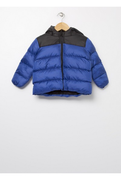 Mammaramma Kapüşonlu Standart Kalıp Düz Siyah Bebek Mont Mammaramma Kapüşonlu Standart Kalıp Düz Siyah Bebek Mont