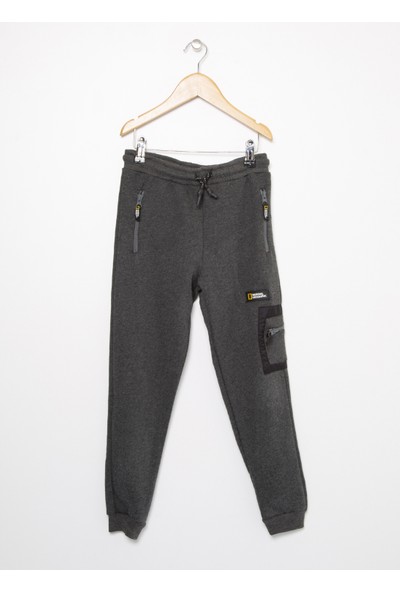 National Geographic Antrasit Melanj Erkek Çocuk Sweatpant National Geographic Antrasit Melanj Erkek Çocuk Sweatpant