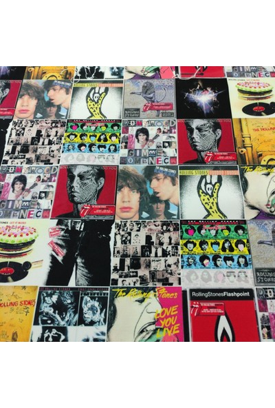 Tataroğlu Dijital Kumaş Rolling Stones Klasik Rock Müzik Kapakları Desenli Kumaş Tataroğlu Dijital Kumaş Rolling Stones Klasik Rock Müzik Kapakları Desenli Kumaş