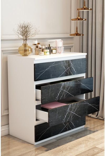 Nur Mobilya 4 Çekmeceli Şifonyer