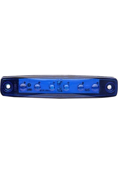 Goldmoon Dekoratif Parmak Lamba Ym 6 LED Mavi 12V/24V Goldmoon Dekoratif Parmak Lamba Ym 6 LED Mavi 12V/24V