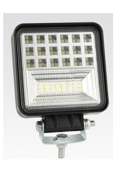 Goldmoon LED Çalışma Lambası Projektör Kare 42 LED 126W Goldmoon LED Çalışma Lambası Projektör Kare 42 LED 126W