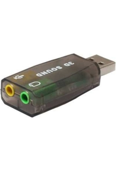 Aldım Geldi USB Ses Kartı 5.1 3D Sound USB Harici Ses Kartı Audio Çevirici Aldım Geldi USB Ses Kartı 5.1 3D Sound USB Harici Ses Kartı Audio Çevirici