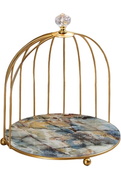 Dolity Kuş Kafesi Makyaj Organizatör Tezgah Depolama Raf Rujları Ekran Standı 1 Katmanlı Boyalı Dolity Kuş Kafesi Makyaj Organizatör Tezgah Depolama Raf Rujları Ekran Standı 1 Katmanlı Boyalı