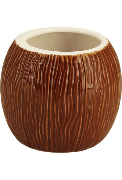 Hawaii Hindistan Cevizi Kupa, Içme Seramik 17.6 Ons Parti Bira Adalı Için