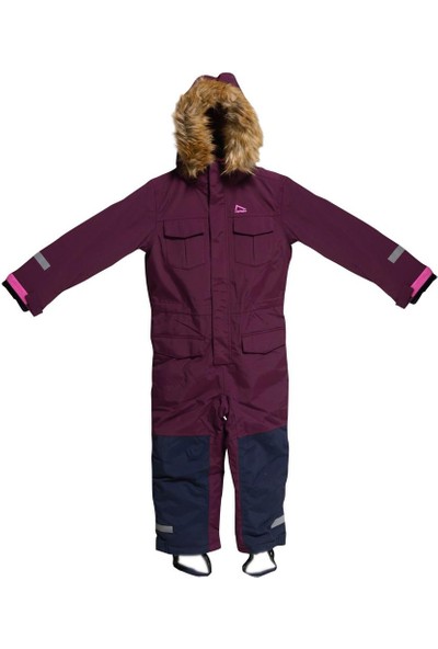 Norheim Çocuk Kayak Tulumu-Mor