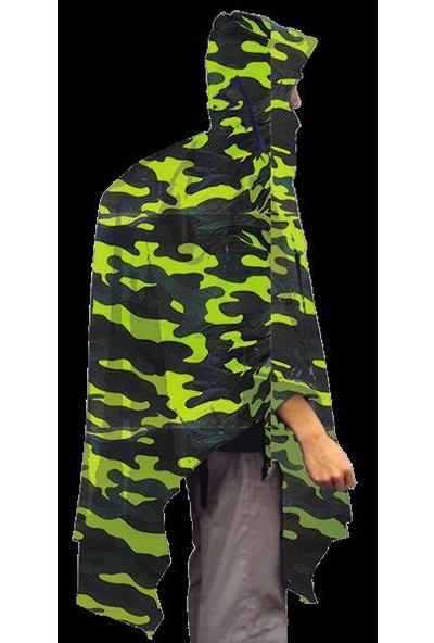 Jr Gear Poncho Unisex Panço Yağmurluk-Kamuflaj Jr Gear Poncho Unisex Panço Yağmurluk-Kamuflaj
