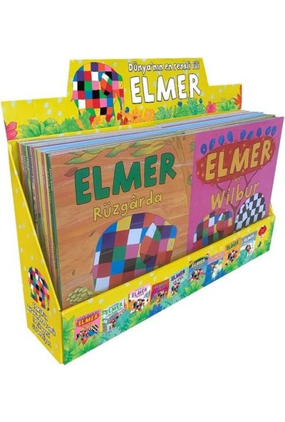 Elmer In Renkli Dünyası Standlı Set 38 Li Mikado Yayınları