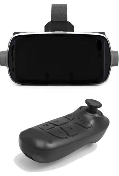 Elfia Tüm Telefonlar Uyumlu 3D Vr Sanal Gerçeklik Gözlüğü Kumandalı Elfia Tüm Telefonlar Uyumlu 3D Vr Sanal Gerçeklik Gözlüğü Kumandalı