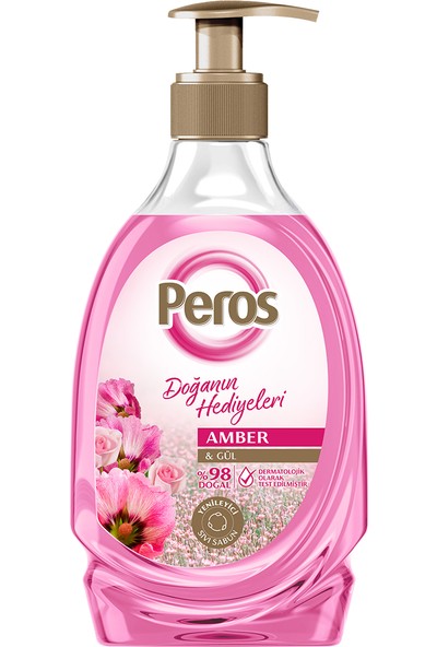 Peros 400 G Sıvı Sabun Amber&rose *12 Peros 400 G Sıvı Sabun Amber&rose *12