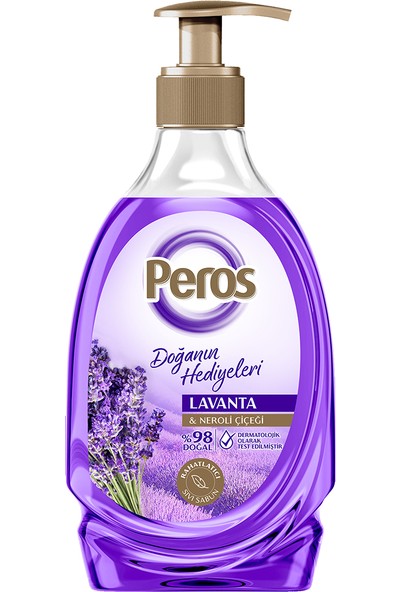 Peros 400 G Sıvı Sabun Lavender&nerolı*12 Peros 400 G Sıvı Sabun Lavender&nerolı*12