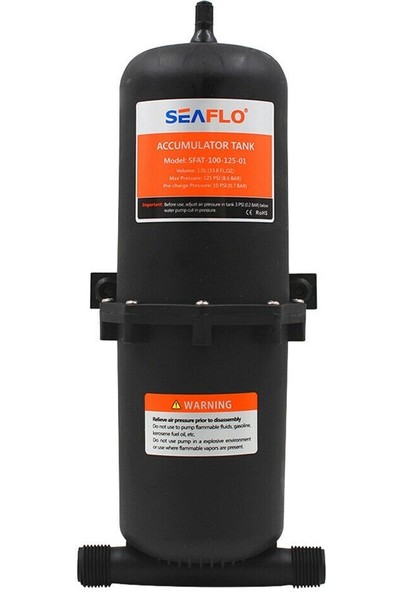 Seaflo Basınç Tankı Plastik 1lt Tekne & Karavan Seaflo Basınç Tankı Plastik 1lt Tekne & Karavan