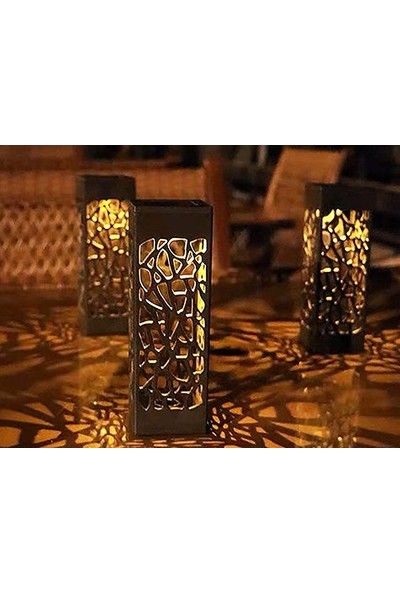 Lilyum Solar Bahçe Yürüyüş Yolu Lambası 8 Adet Lilyum Solar Bahçe Yürüyüş Yolu Lambası 8 Adet