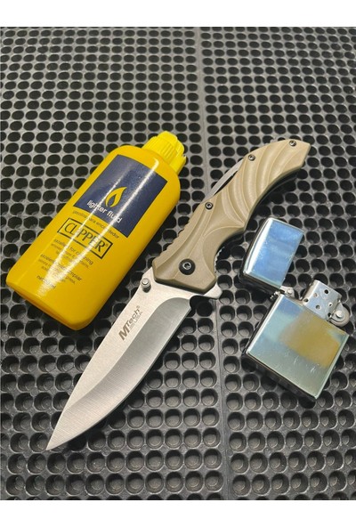 Vasque Kamp Seti 3 Lü Çakı-Çakmak-80 ml Çakmak Benzini