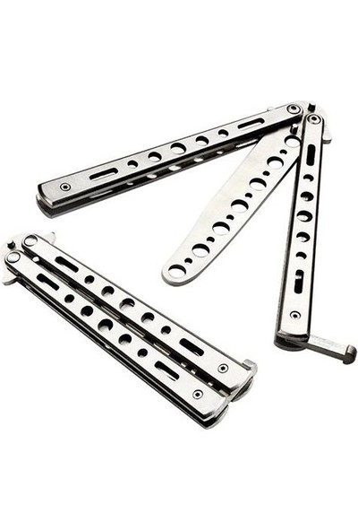 Vasque Silver Eğitim Amaçlı Keskin Olmayan Kelebek Şeklinde Eğitim Çakı