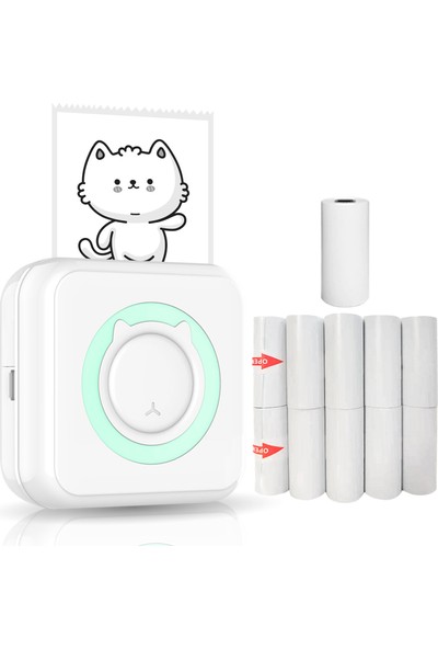 Shopfocus Mini Yazıcı Akıllı Telefon Için Çok 10 (Yurt Dışından) Shopfocus Mini Yazıcı Akıllı Telefon Için Çok 10 (Yurt Dışından)