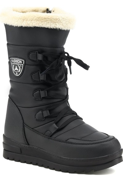 Polaris 318681.Z 1pr Siyah Kadın Kar Botu