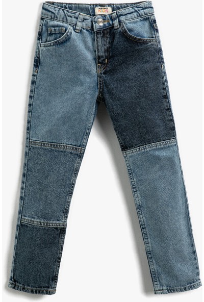 Koton Erkek Çocuk Straight Fit Kot Pantolon Pamuklu Koton Erkek Çocuk Straight Fit Kot Pantolon Pamuklu