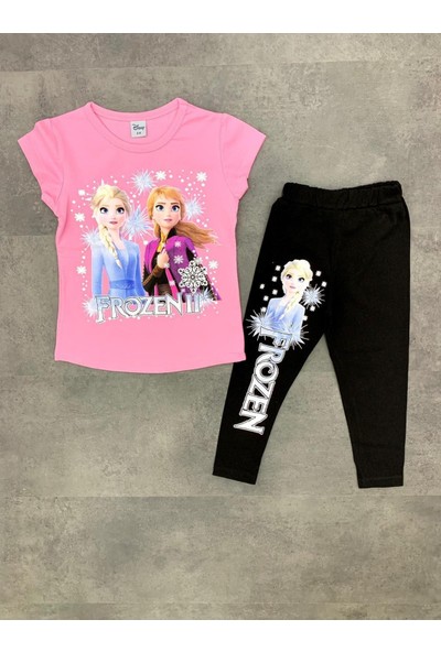 Yaren Kids Kız Çocuk Elsa Alt Üst Takım