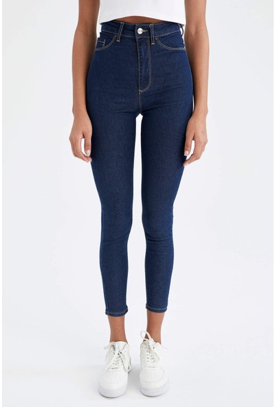 DeFacto Super Skinny Fit Yüksek Bel Jean Pantolon X0797AZ22SP