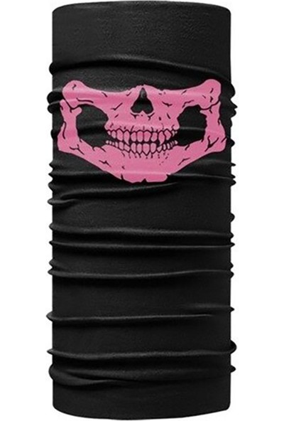 Knmaster Buff Pink Danger Bisiklet Motosiklet Outdoor Çok Amaçlı Bandana Boyunluk Knmaster Buff Pink Danger Bisiklet Motosiklet Outdoor Çok Amaçlı Bandana Boyunluk
