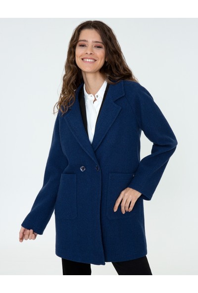 Pierre Cardin Lacivert Standart Fit Kaban Kaşe 50255882-VR033