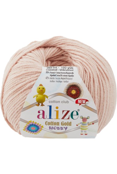 Alize Cotton Gold Hobby New 161 Pudra Alize Cotton Gold Hobby New 161 Pudra