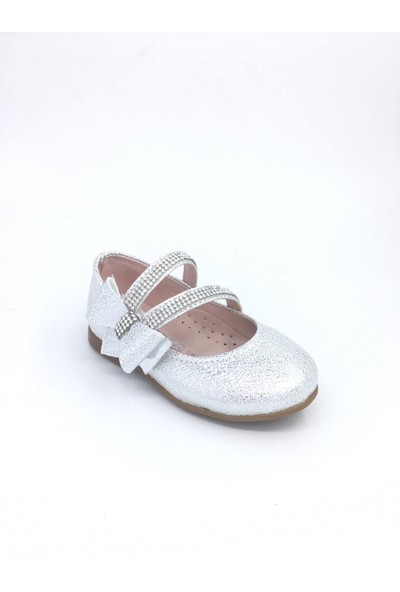 Sweety Kız Çocuk Gümüş Babet