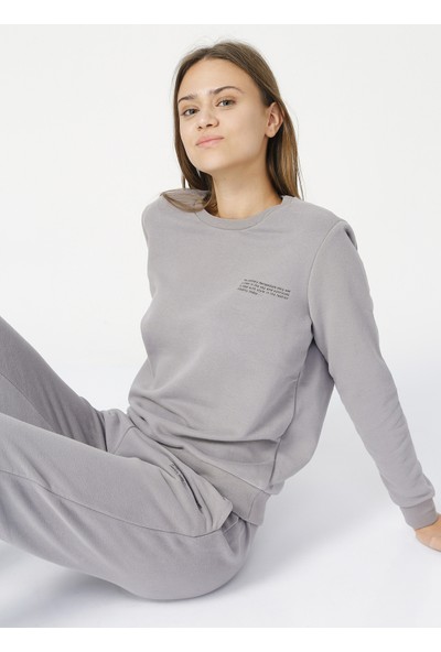 Aeropostale Gri Kadin Sweatshirt