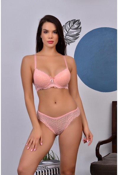 Wiolina Klasik Pudra Sütyen Takım