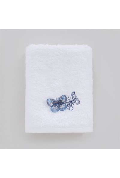 Chakra Frio Yüz Havlusu 50X90 cm Beyaz