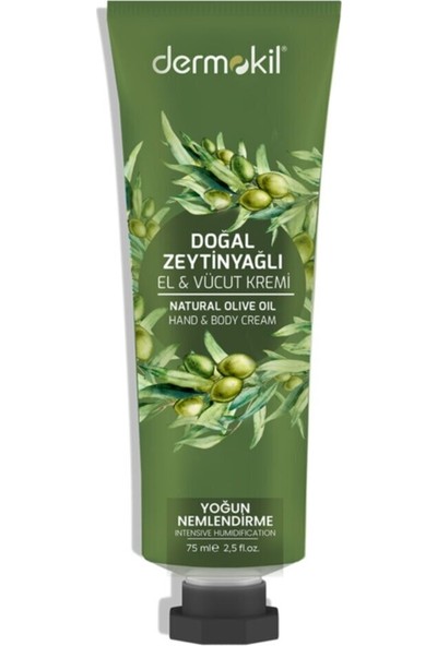 Dermokil Zeytinyağı El ve Vücut Kremi 75 ml