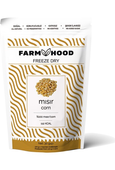 Farmhood Freeze Dried Mısır