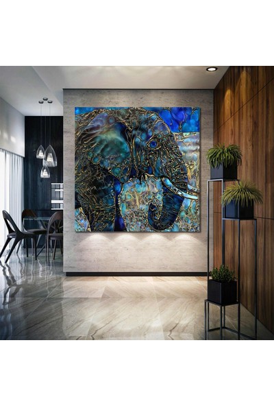 Dokulu Tablo Fil Doğa Vahşi Hayvan Altın Görünümlü Çizgili Dijital Fil Art Dekor Kanvas Tablo Dokulu Tablo Fil Doğa Vahşi Hayvan Altın Görünümlü Çizgili Dijital Fil Art Dekor Kanvas Tablo