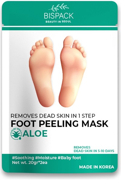 Bispack Çorap Tipi Soyulan Ayak Peeling Maskesi Miracle Foot Peeling Pack Bispack Çorap Tipi Soyulan Ayak Peeling Maskesi Miracle Foot Peeling Pack