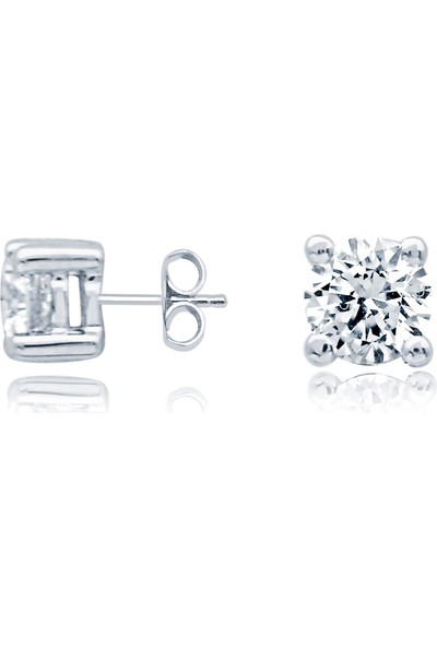 Diamond Line-Gülaylar 0,17 Karat Pırlanta Tektaş Küpe