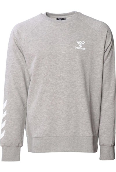 Hummel Hmlt-Isam 2.0 Erkek Gri Sweatshirt