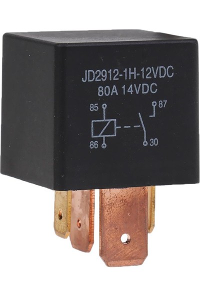 Blesiya Otomotiv Normalde Açık Iletişim Röle 80A 14VDC 12V 4-Pin (Yurt Dışından) Blesiya Otomotiv Normalde Açık Iletişim Röle 80A 14VDC 12V 4-Pin (Yurt Dışından)