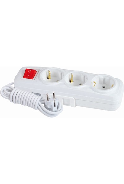 Far 3'lü Anahtarlı Grup Priz 5 Metre