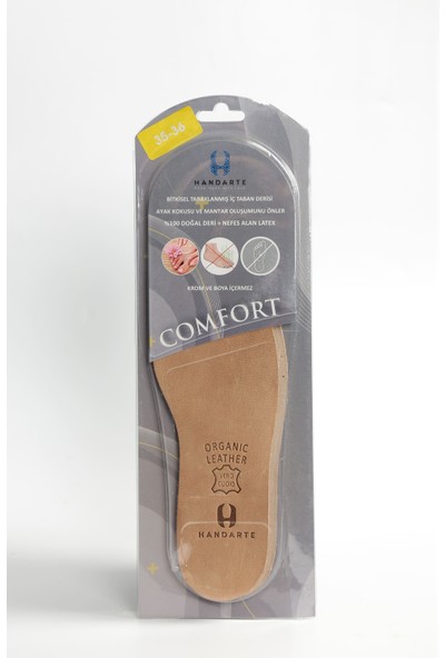 Handarte Ayak Kokusu ve Mantar Önleyici Deri Konforlu Iç Tabanlık Handarte Ayak Kokusu ve Mantar Önleyici Deri Konforlu Iç Tabanlık