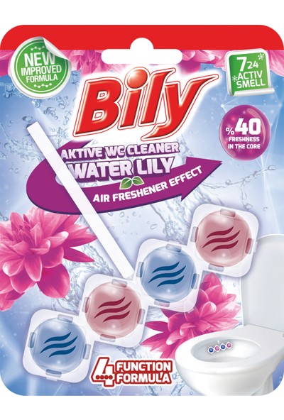 Bily Klozet Blok Water Lily 50G