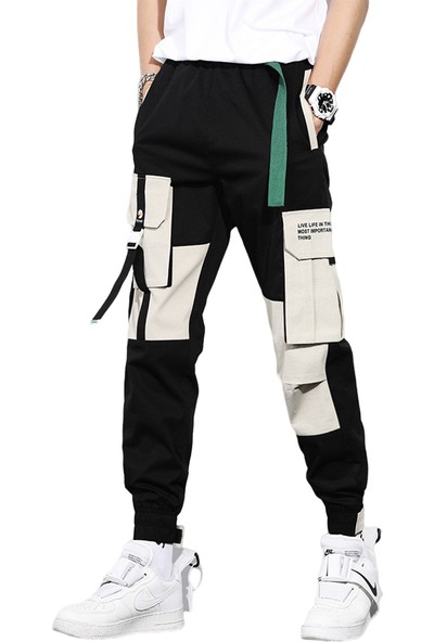 Runningman Sonbahar Tulumları Erkek Gevşek Velcro Tozluk Erkek Öğrenciler Dokuz Puan Rahat Pantolon-Yeşil (Yurt Dışından) Runningman Sonbahar Tulumları Erkek Gevşek Velcro Tozluk Erkek Öğrenciler Dokuz Puan Rahat Pantolon-Yeşil (Yurt Dışından)