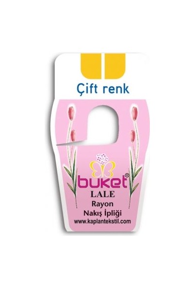 Buket Lale El Nakış Iplikleri - Çift Renkler