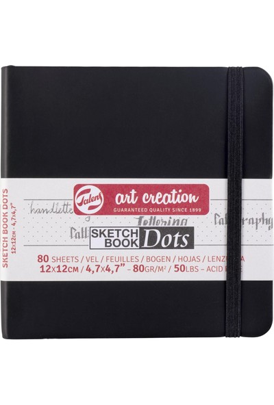 Tac Sk-Block Sw Black 12X12 140 G Sketchbook Tac Sk-Block Sw Black 12X12 140 G Sketchbook