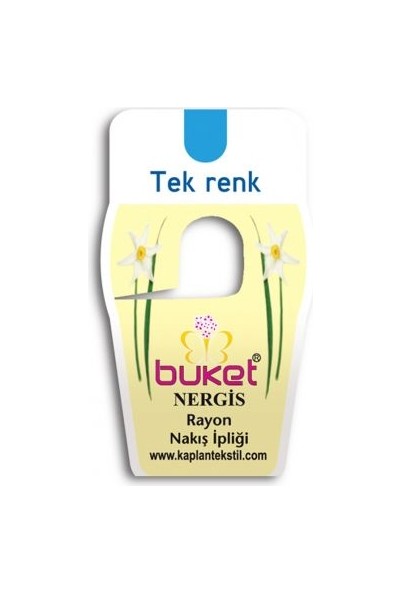 Buket Nergis El Nakış Iplikleri - Tek Renkler