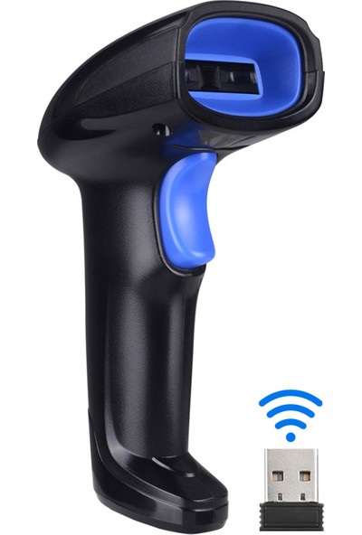 Shopfocus 2'si 1 Arada 2.4g Kablosuz Barkod Tarayıcı - Siyah (Yurt Dışından) Shopfocus 2'si 1 Arada 2.4g Kablosuz Barkod Tarayıcı - Siyah (Yurt Dışından)