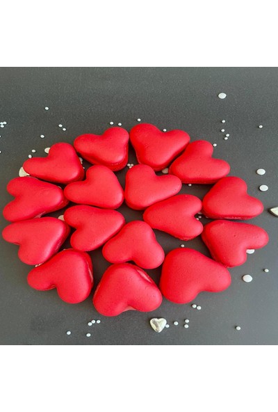 Coral Patisserie Kalp Makaron 12'li