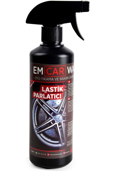 Emcarwax Lastik Parlatıcı 500 Ml.