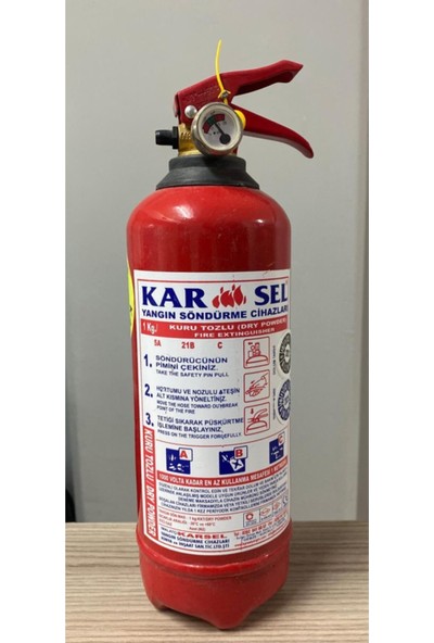 Karsel Yangın Söndürme Tüpü 1 kg